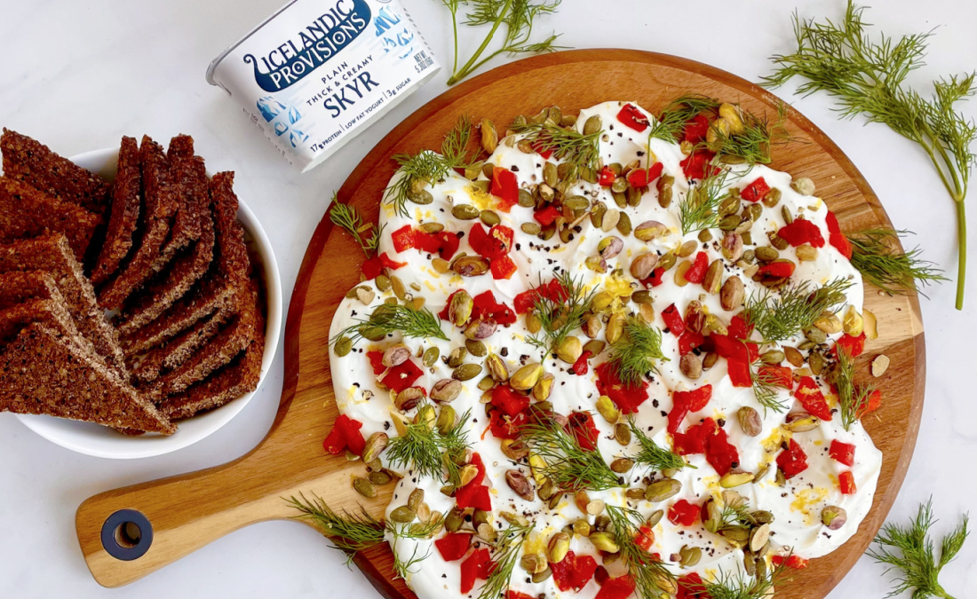 Savory Icelandic-Inspired Skyr Board - Patricia Bannan, MS, RDN