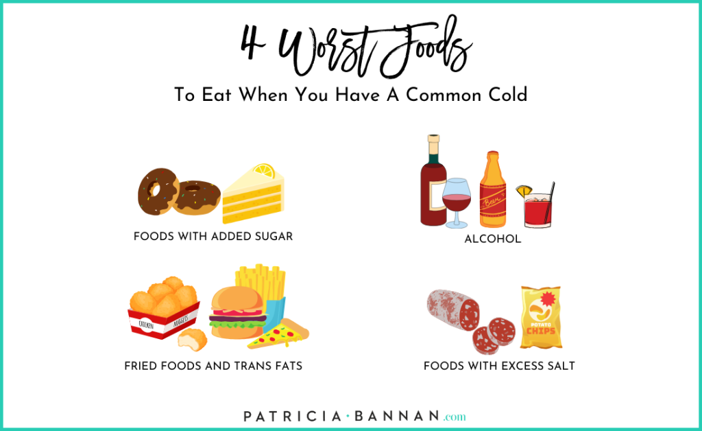 10 Best and Worst Foods to Eat When You Have a Cold - Patricia Bannan ...